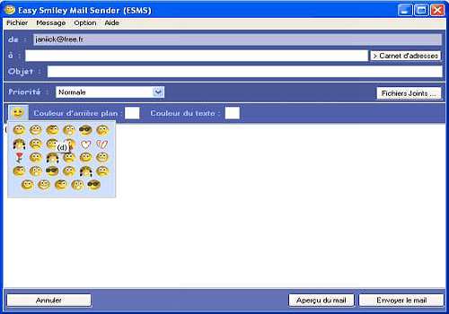 Télécharger Easy Smiley Mail Sender pour Windows | Freeware